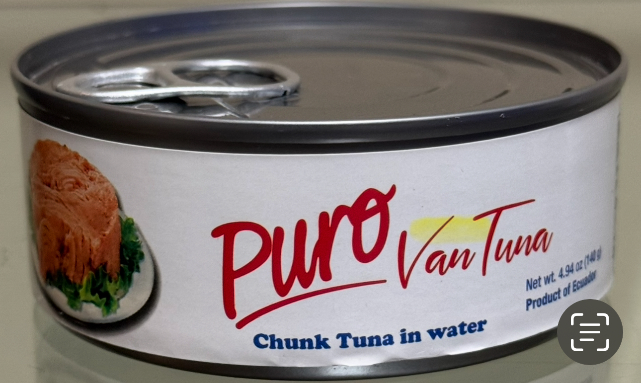 PURO TUNA IN WATER 8 oz (pack of 6) – EDS Imports LLC